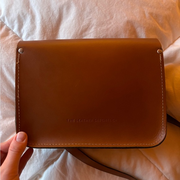 The Leather Satchel Co. | Bags | The Leather Satchel Co Medium Pixie Crossbody Purse In Chestnut ...